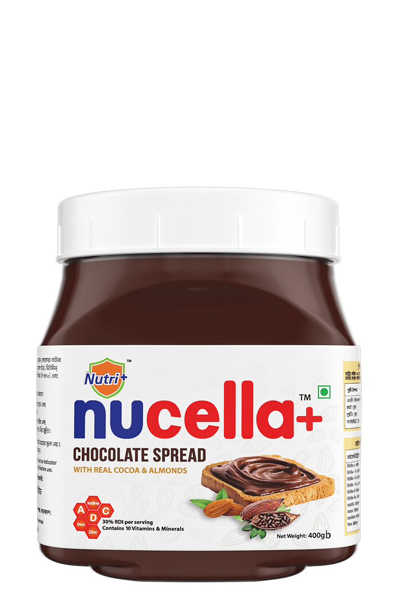 Nucella+ Chocolate Bread Spread Cocoa & Almond – Nutri+