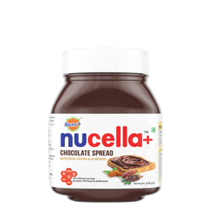Nucella+ Chocolate Bread Spread Cocoa & Almond-230g – Nutri+